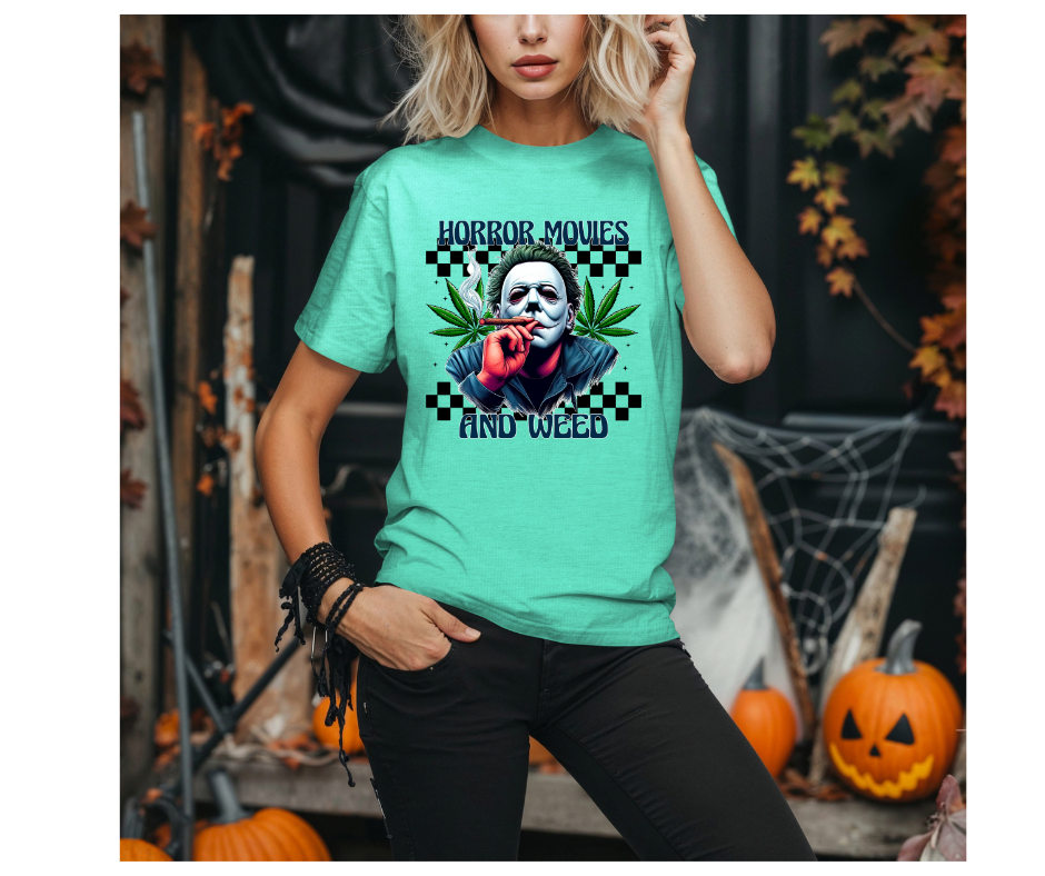 HORROR MOVIES AND WEED – LadyBug Creations